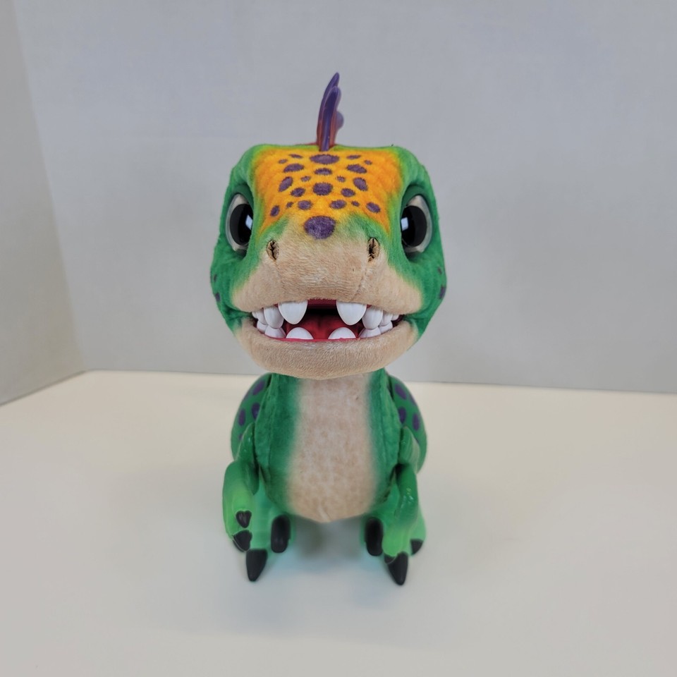 FurReal Friends Munchin Baby T-Rex Interactive Talking Toy Pet Dinosaur ...