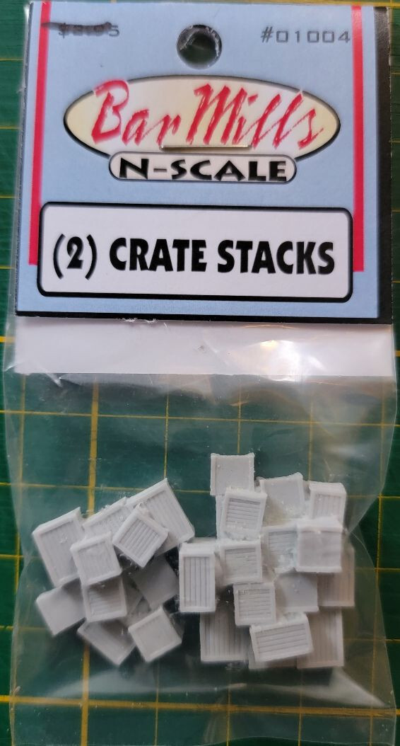 N Scale BAR MILLS 1004 Crate Stacks 2 count | eBay