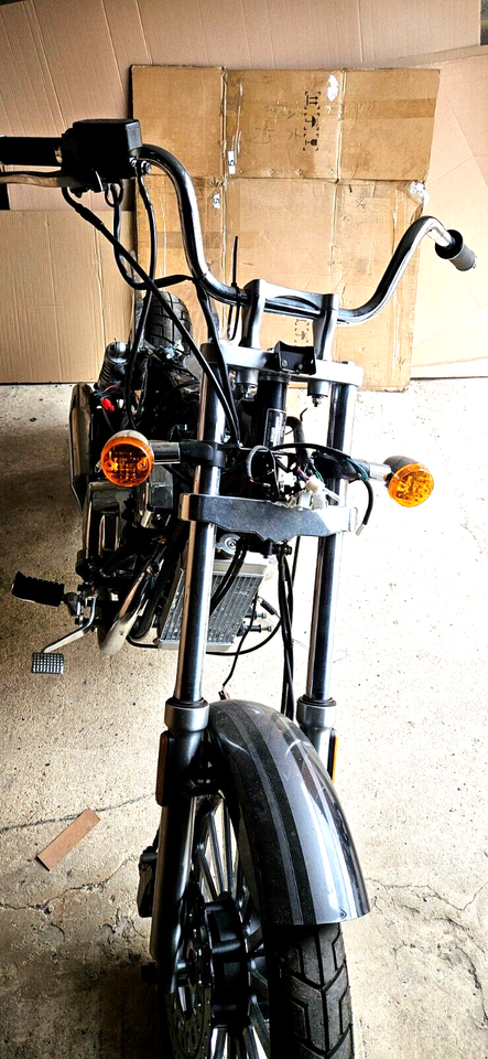 AJS REGAL RAPTOR DD125E-8 2017 125cc ROLLING CHASSIS WITH ENGINE for ...