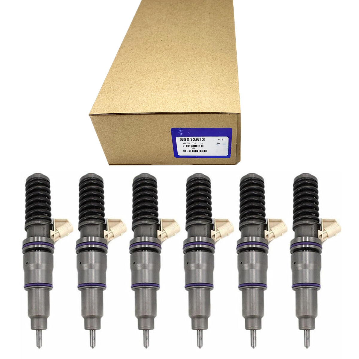 6X 85013612 Diesel Fuel Injectors For Volvo D13 MD13 US13 D16 Penta ...