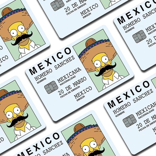 Homero Sanchez Custom Vinyl Credit Card Sticker by CC Wraps | eBay