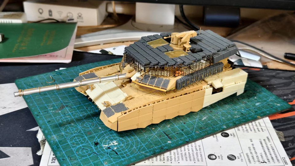 Tiger Model 4617 1/35 Russian T-90M MBT Breakthrough III Military Model ...