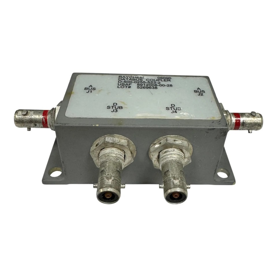 D-500-0255-523-2 Raychem Data Bus Coupler With Bayonet Connectors | eBay