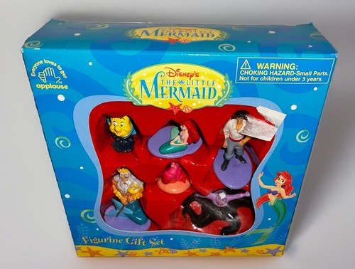 Vintage Applause Disney's The Little Mermaid 6pc Figure Set New in Box ...