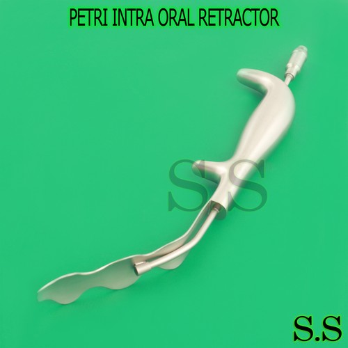 PETRI PTERYGOID intra oral retractor 10¾" with fiber optic light 25.5mm ...
