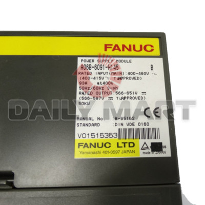 Used & Tested FANUC A06B-6091-H145 Servo Drive | eBay