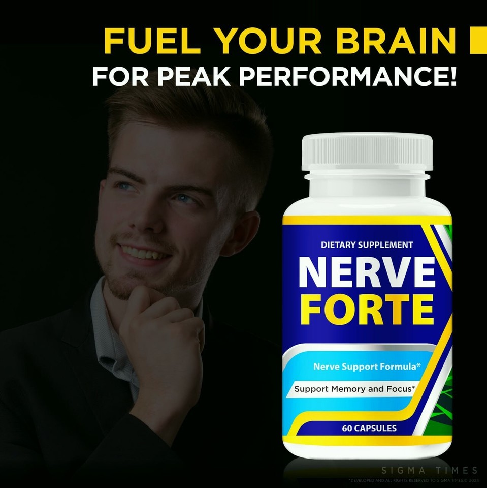 (3 Pack) Nerve Forte Capsules, NerveForte to Support Nerve Health and ...