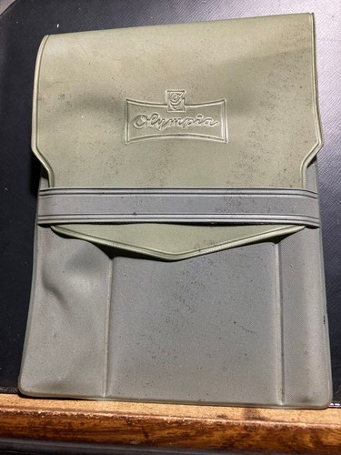1950s Olympia SM Series Typewriter Cleaning Kit brushes cloth & pouch ...