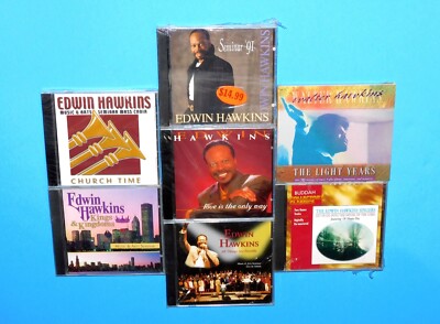 EDWIN HAWKINS WALTER HAWKINS---7 NEW SEALED GOSPEL CD'S !!! | eBay