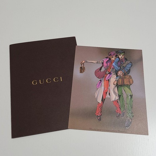 JOJO'S BIZARRE ADVENTURE GUCCI Shinjuku Limited Rohan Kishibe DM ...