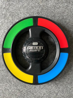 Simon Says Swipe Electronic Handheld Memory Game Toy Hasbro 2013 Tested ...