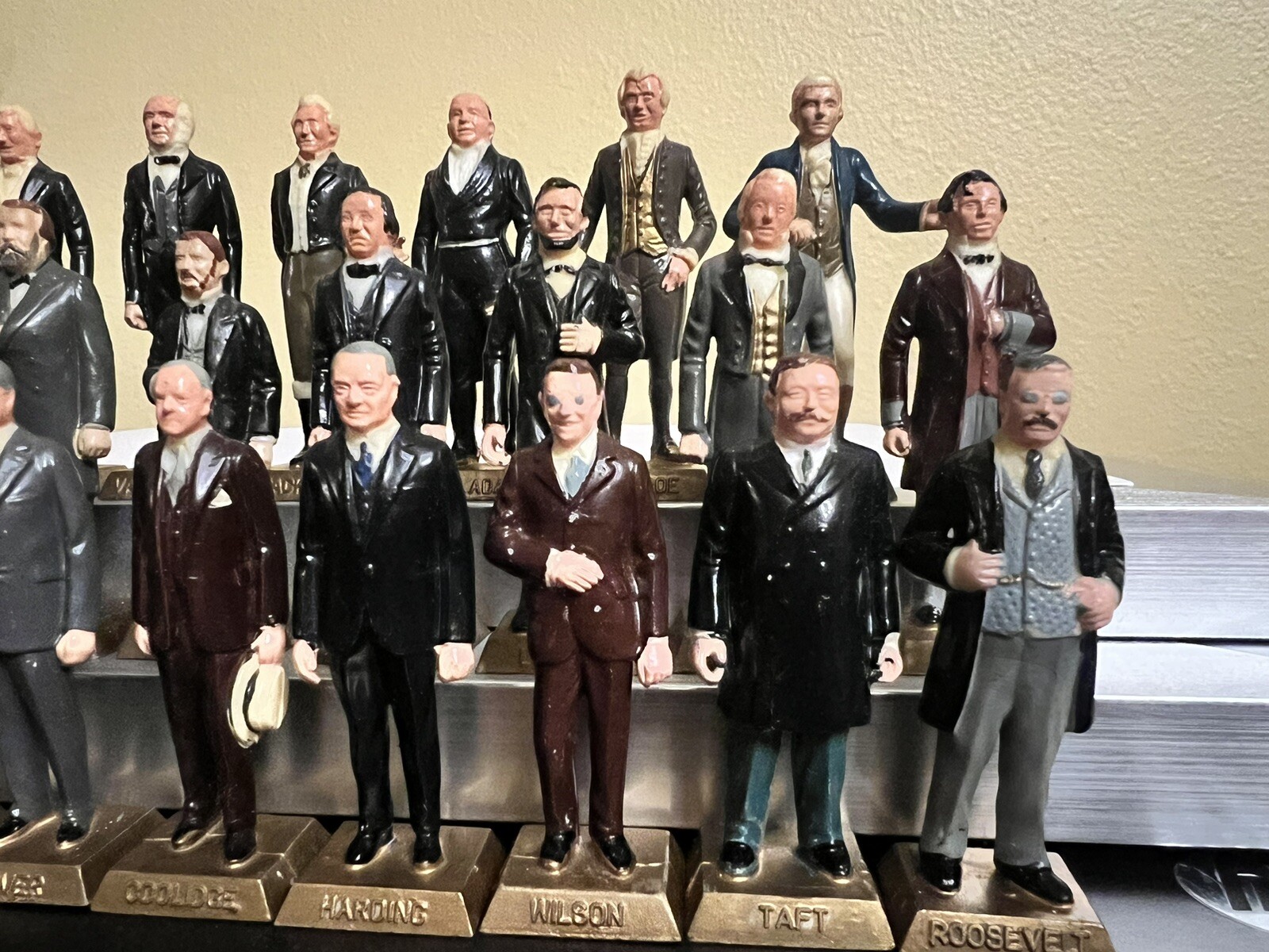 Vintage Original Marx Presidents 1960s Mini Figures Set (minus-#1,2,4 ...
