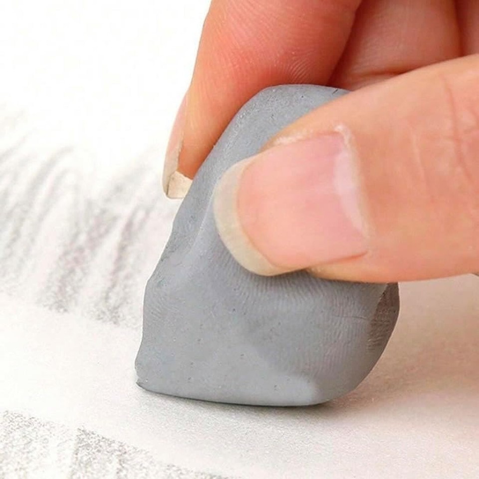 Faber Castell Rubber Eraser Kneaded Putty for Charcoal & Pastel 127220 ...