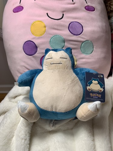 U.S Seller - Pokemon Snorlax Sleepy Good Size 9 Inches Plush Toy Brand ...
