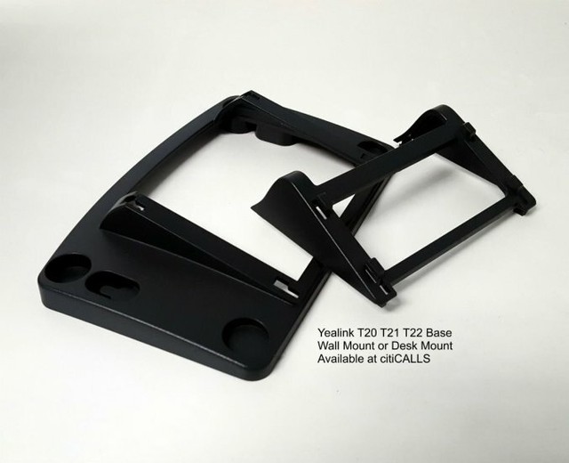 Yealink T23-BASE Desk and Wall Mount Bracket Stand for T23 T23P T23G ...