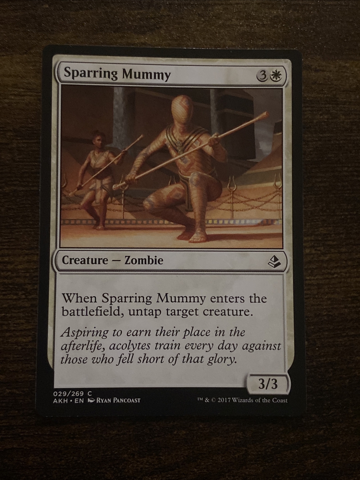 Sparring Mummy 029/269 Amonkhet MTG Magic The Gathering D8429* | eBay