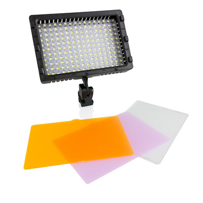 Opteka 176 LED Dimmable Video Fill Hotshoe Light for Digital and Video ...