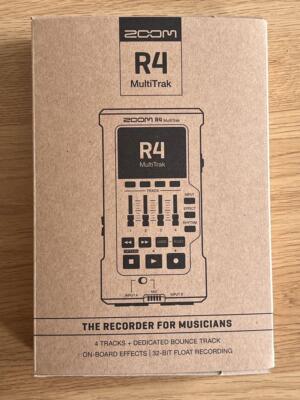 ZOOM R4 Portable Multitrack Recorder 4-track 32-bit Float Audio Support ...
