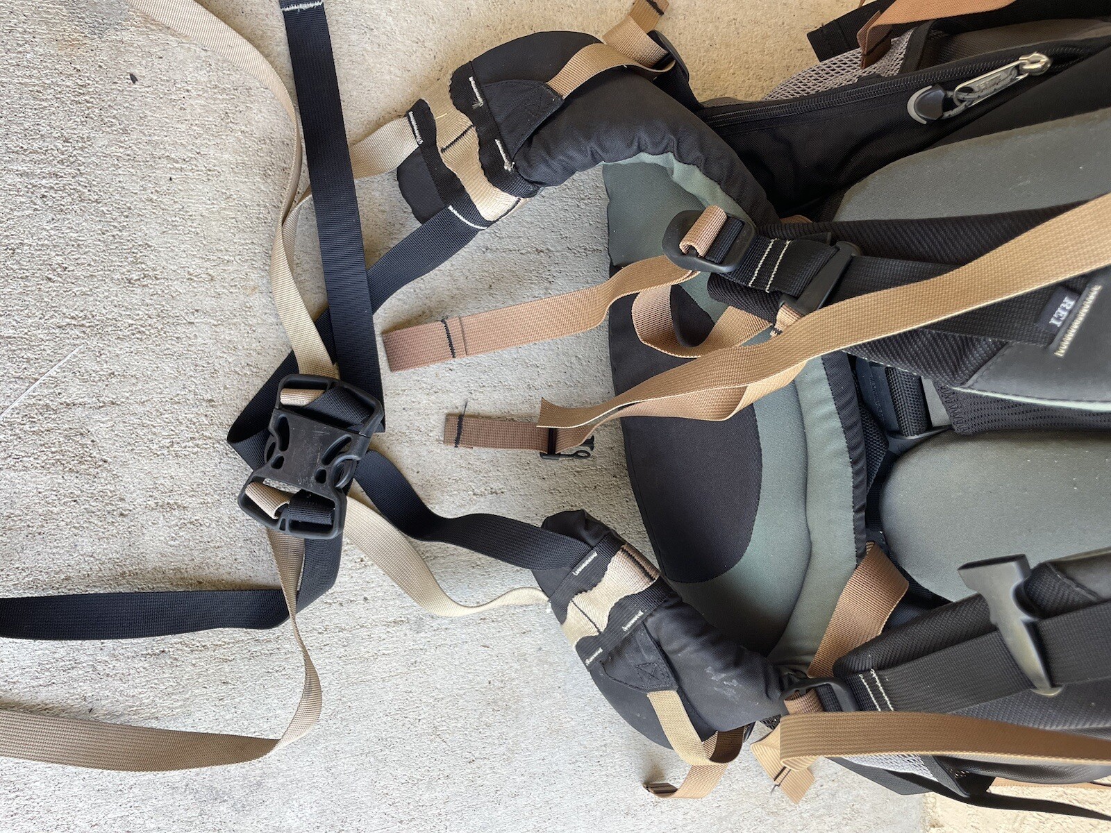 REI MARS Hiking Backpack Camping Internal frame Bag Pack Size Medium | eBay