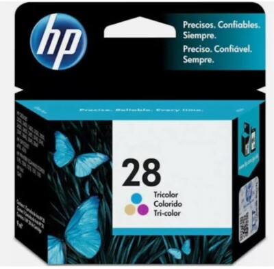 Original HP 28 Tricolor Tri Colour C8728AE OVP Tintenpatrone ...
