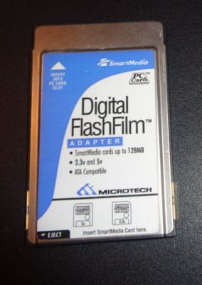 Microtech Digital FlashFilm SmartMedia PC Memory Card Adapter | eBay
