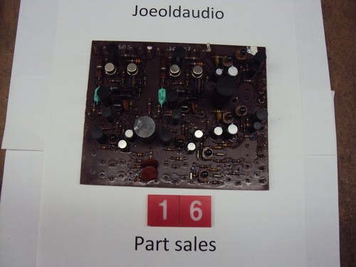 H H Scott 299F Amplifier Toneamp/Driver AMP Board PC 123 Parting Out ...