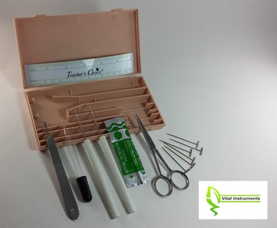 Dissecting Dissection Kit Set Standard Student Hard Case Lab Teachers ...