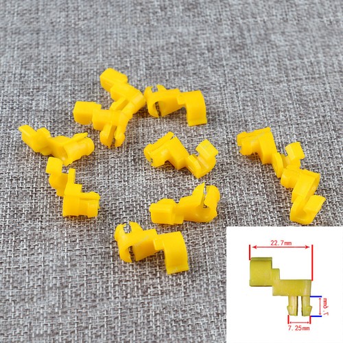 10 Door Lock 5mm Rod Size Clip Left Side Handle Retainer For Toyota ...