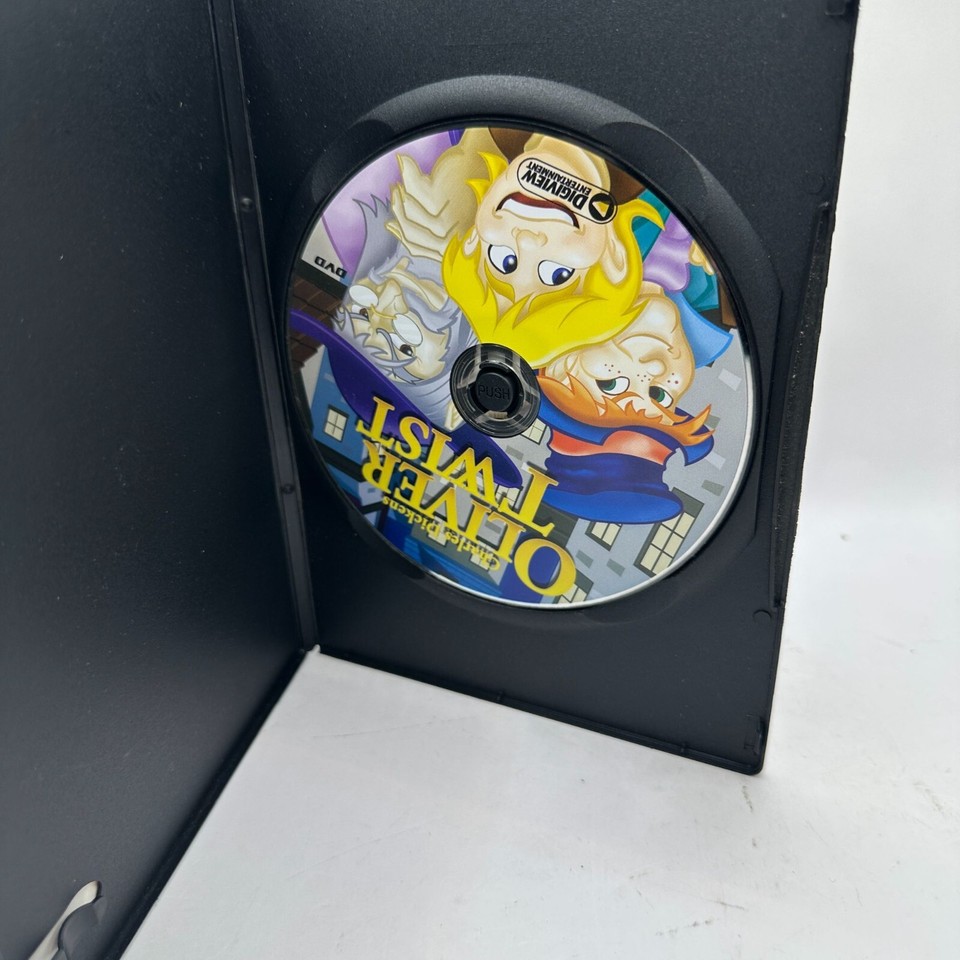 Oliver Twist Charles Dickson animated DVD Movie Digiview Entertainment ...