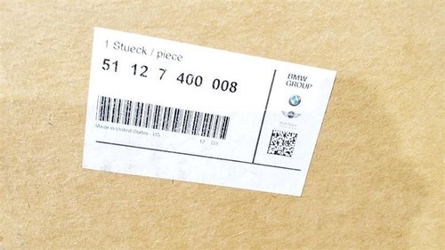 BMW OEM 2018 X3 Rear Bumper-impact Bar 51127400008 for sale online | eBay