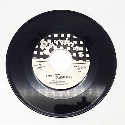 David Nevin Keep Our Love Alive Single Record Pardner 1985 P-1001 | eBay