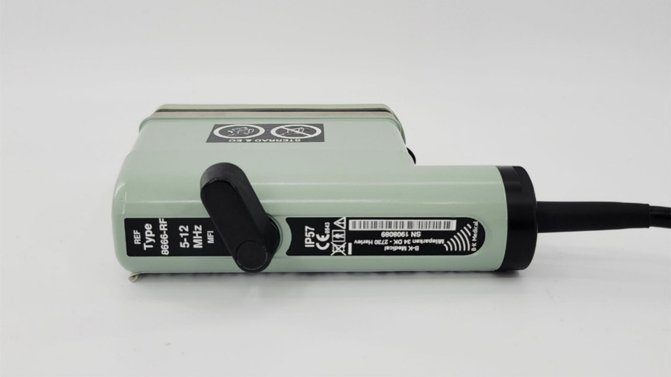 BK Medical 8666-RF 5-12 MHz 4-Way Laparoscopic Ultrasound Transducer w ...