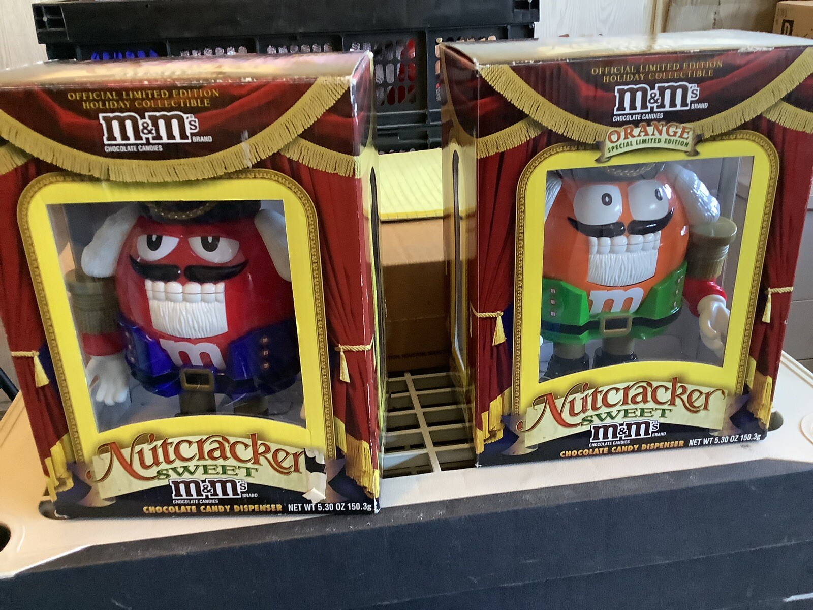 M&M's Nutcracker Xmas Orange Variant Candy Dispenser M & M toy Rare M ...