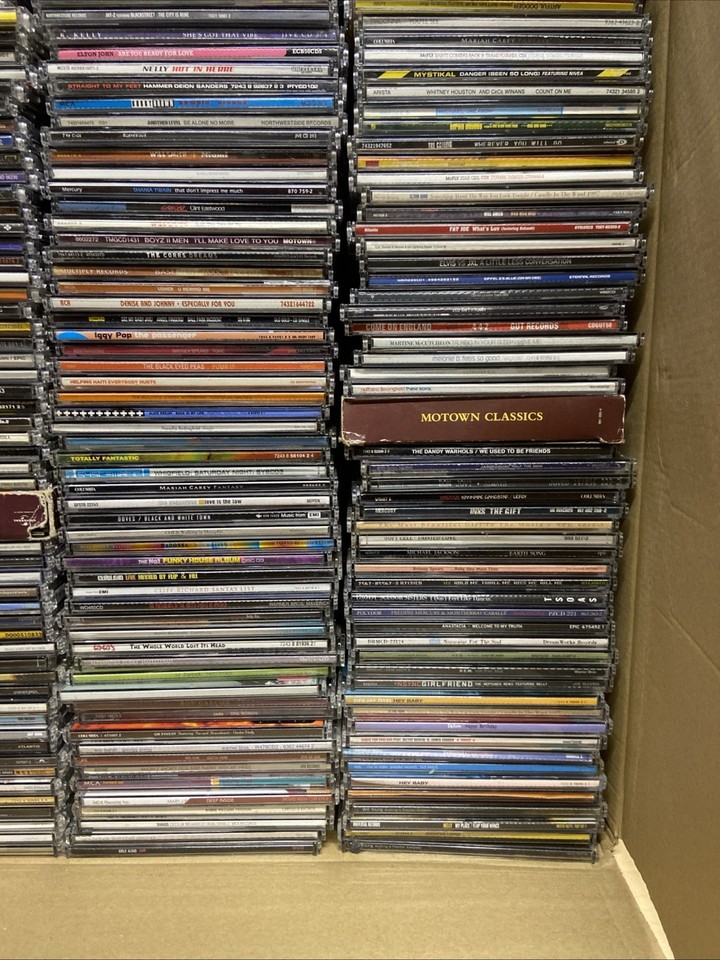 Approx 240x CD SINGLES BUNDLE JOBLOT Fat Joe Will Smith Busta Rhymes ...