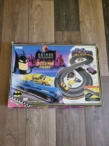 Vintage 1993 Tyco Batman Gotham City Chase Slot Car Set No 8203 Great ...
