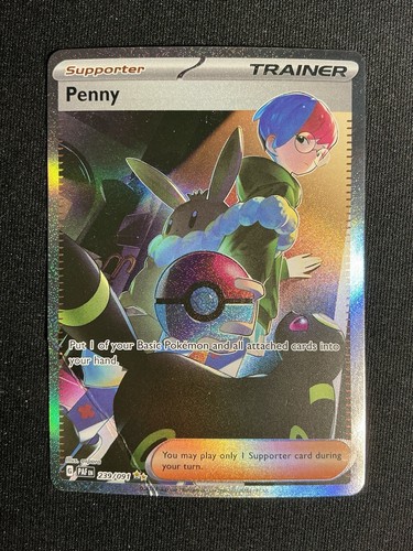 [LP/MP] Penny 239/091 Paldean Fates (PAF) Special Illustration Rare ...