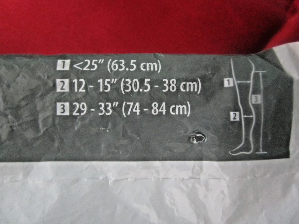 Covidien T.E.D Anti Embolism Stockings Thigh Length Medium Regular Size ...