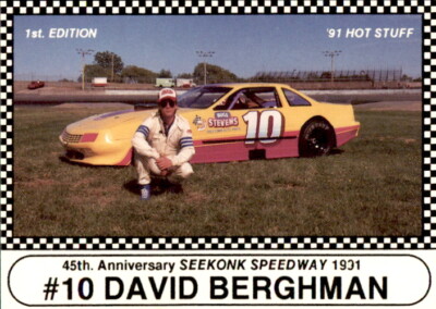 1991 Langenberg Seekonk Speedway 10 David Berghman Taunton ...