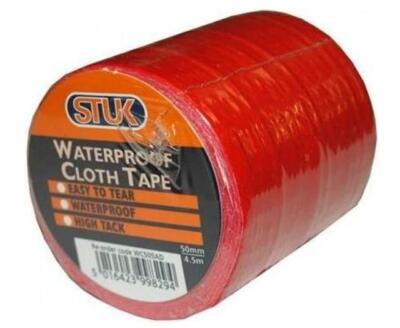 Stuk Waterproof Cloth Tape - 50mm x 4.5m - Assorted Colours | eBay UK