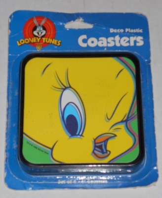 Vintage Rare Collectible 4 Pc Looney Tunes Assorted Designs Deco ...