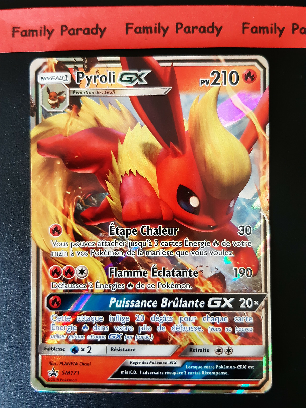 Flareon GX 210HP SM171 Pokemon Card Promo French | eBay