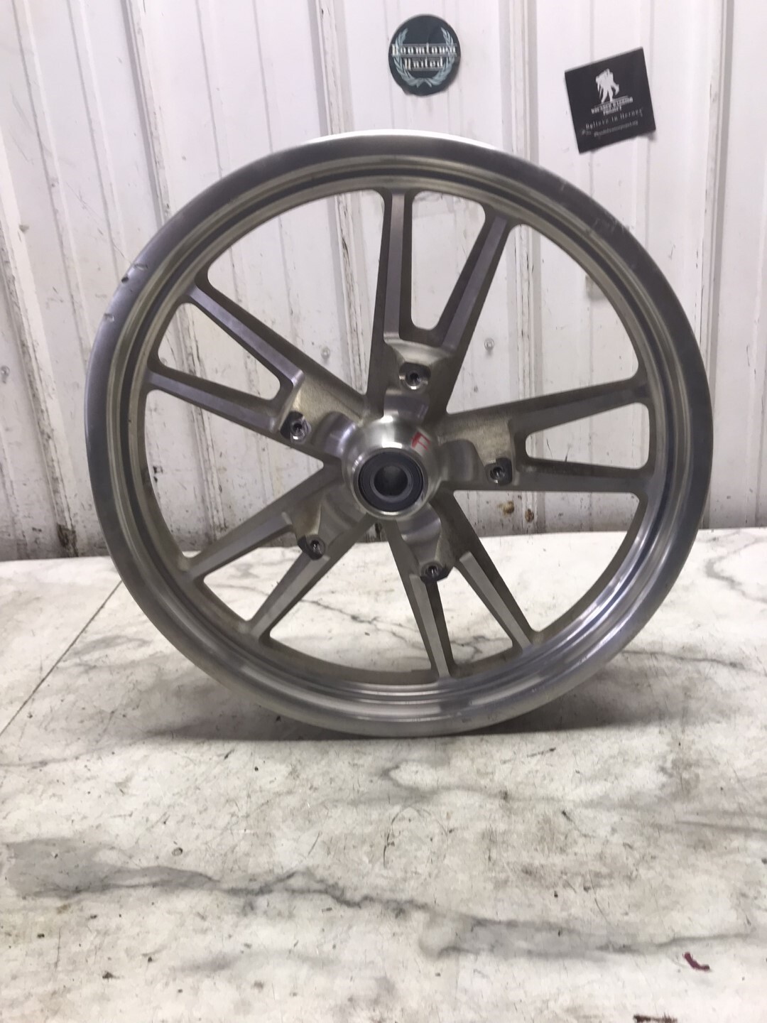 09 Harley Davidson FXD Dyna Super Glide Front Rim Wheel | eBay