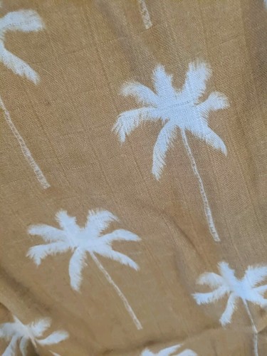 Seaka Boo Organic Cotton & Bamboo Sarong / Wrap / Baby Swaddle - Palm ...