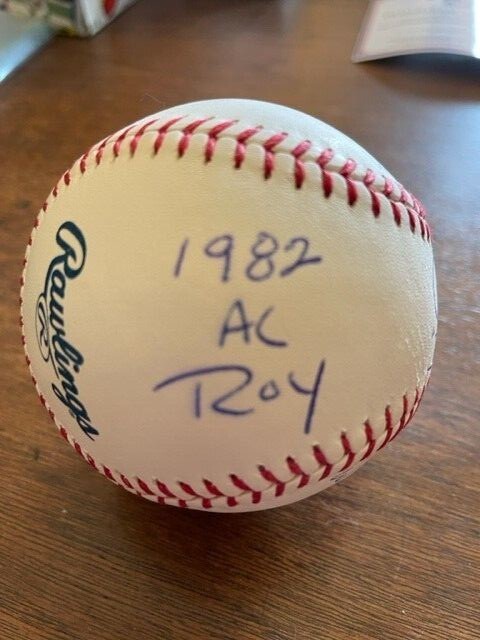 Cal Ripken Jr Autographed Baseball Fanatics Verified #16/24 Hologram ID ...