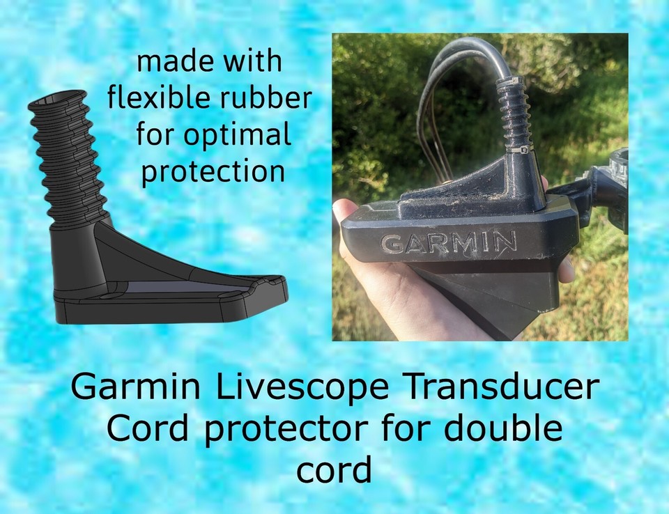 Garmin Live Scope ice fishing transducer pole LVS32 PVC pipe not ...