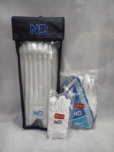 ND Cricket Set Training Aid Wicket Keeper Pads Wicket Keeping Glove UK ...
