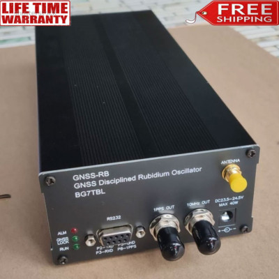 GNSS-RB-LPFRS GPS GNSS Disciplined Rubidium Oscillator BG7TBL Rubidium ...