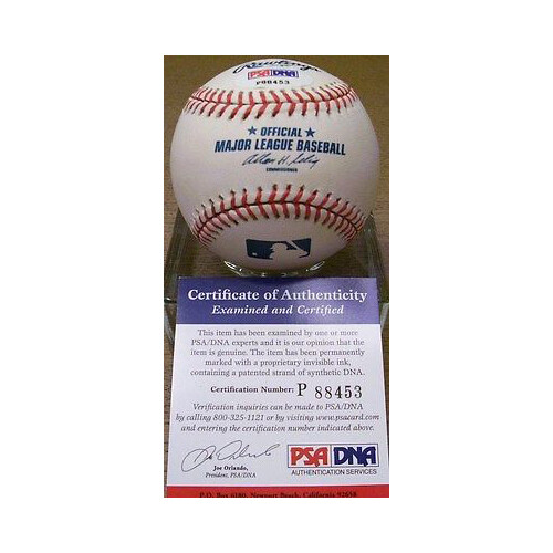 John Ellis Signed ML Baseball - PSA DNA | eBay