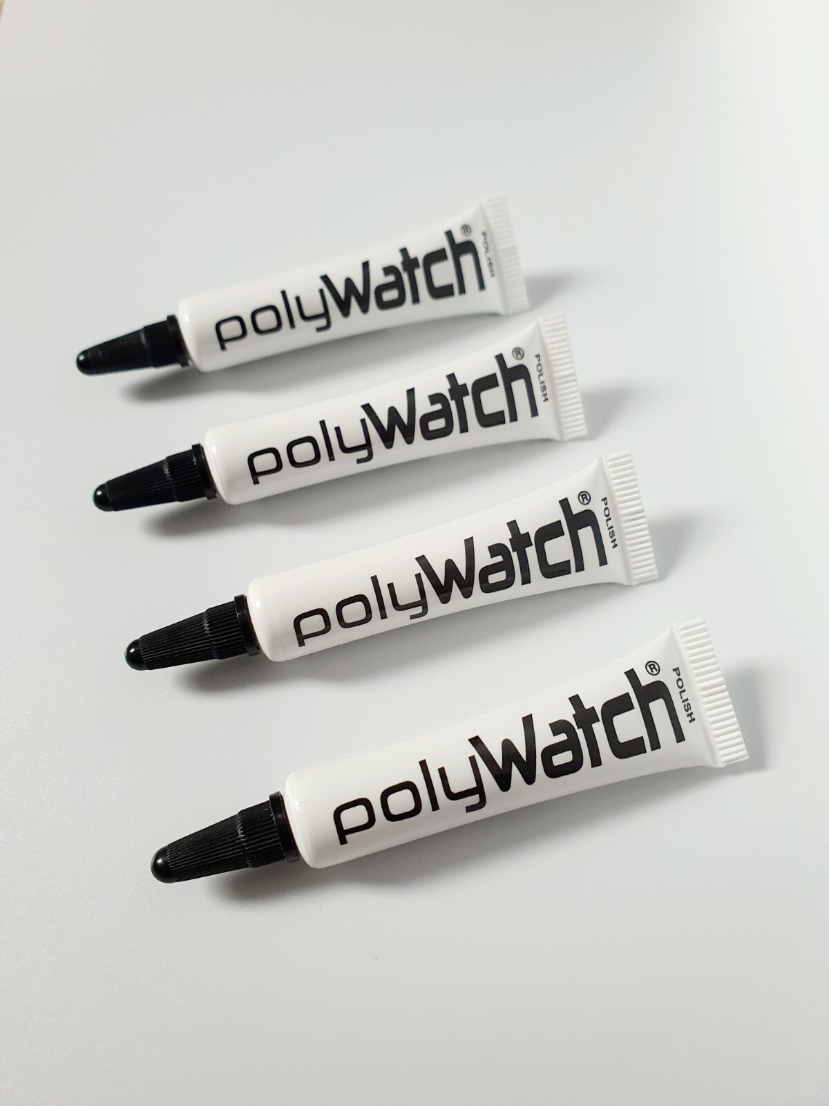4x Polywatch Polish Plastic Acrylic Crystal Watch Face Scratch Remover ...