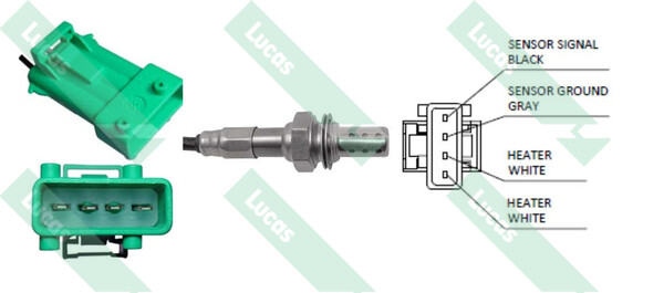 Lambda Sensor Oxygen Sensor Lucas LEB703 Replaces | eBay
